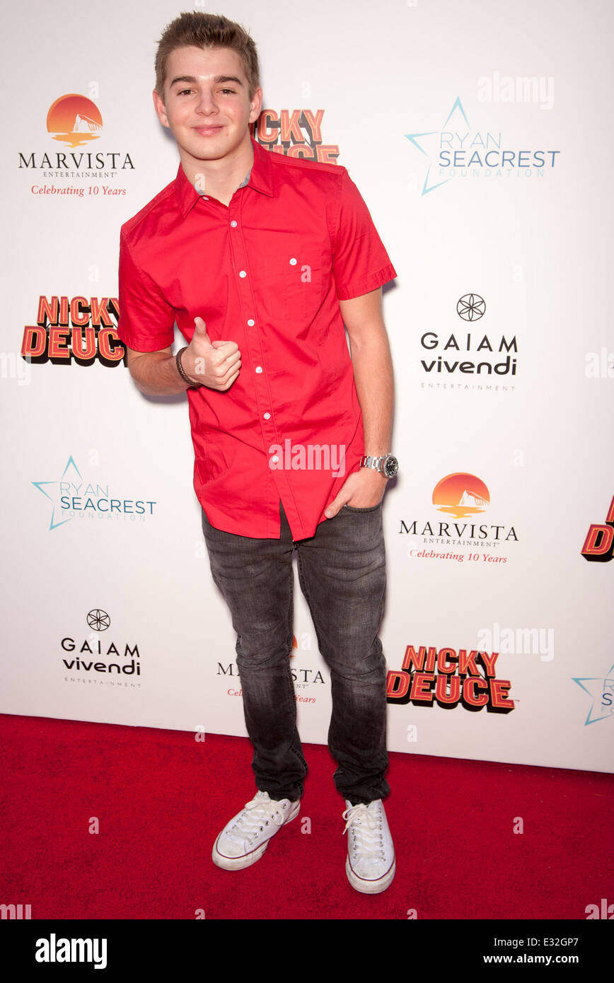 The Los Angeles premiere of 'Nicky Deuce' - Arrivals Featuring: Jack ...