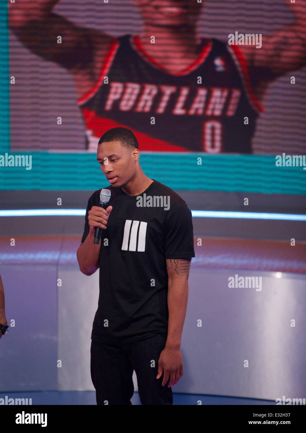 Today on 106 & Park LIVE Featuring: Damian Lillard Where: New York City ...
