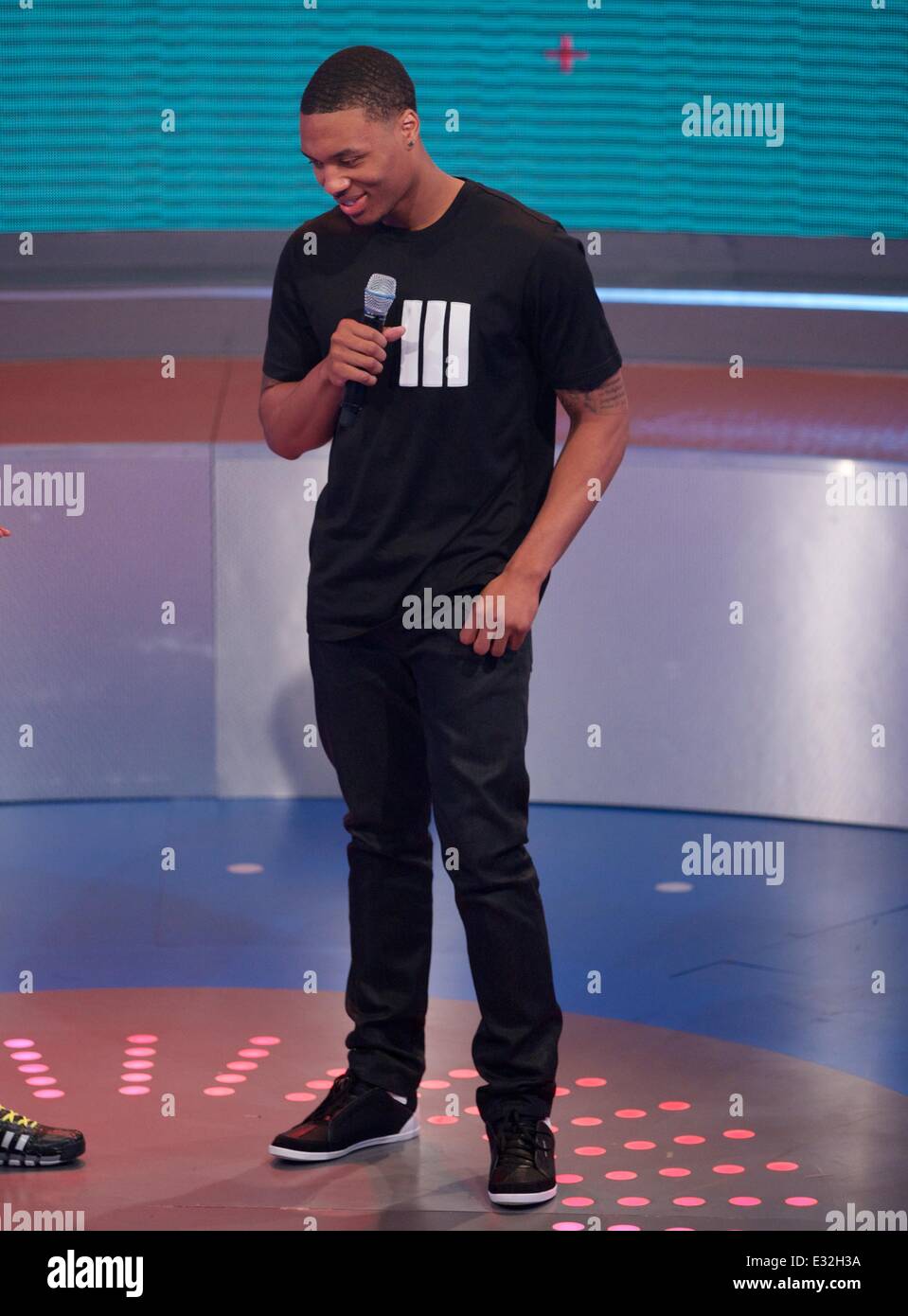 Today on 106 & Park LIVE Featuring: Damian Lillard Where: New York City ...