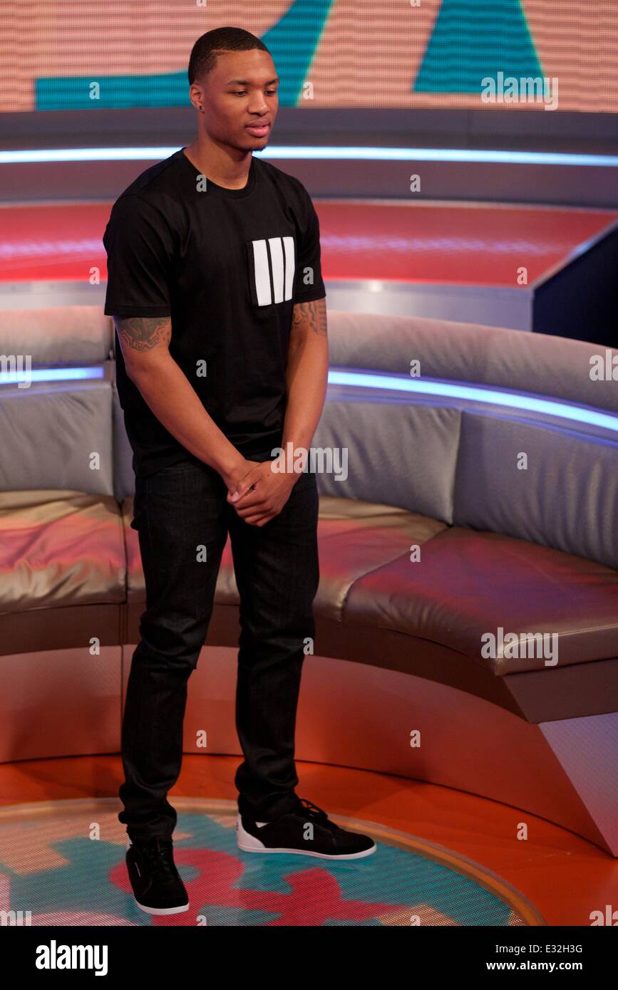 Today on 106 & Park LIVE Featuring: Damian Lillard Where: New York City ...