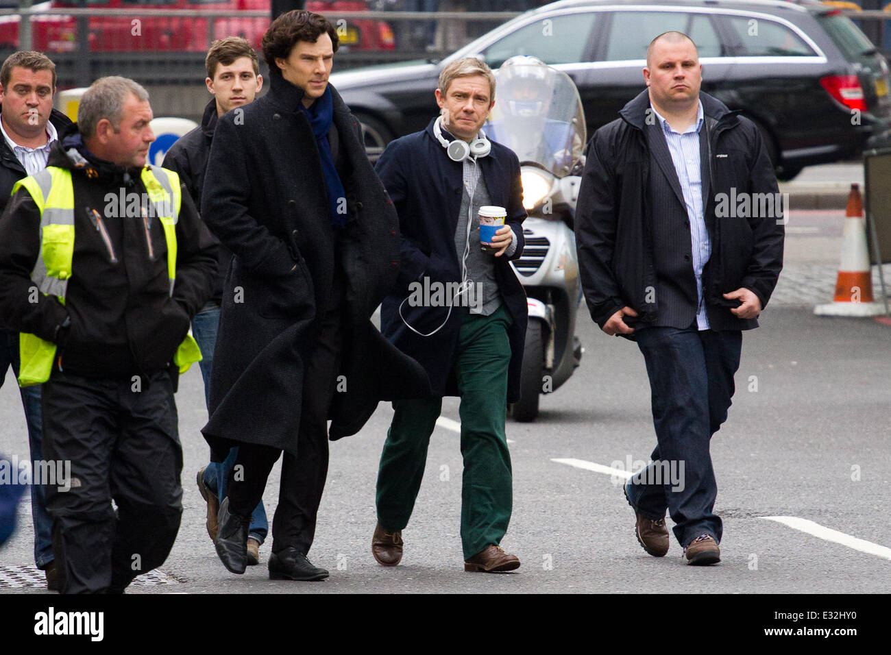 'Sherlock' filming on location in Baker Street Sherlock is a British ...