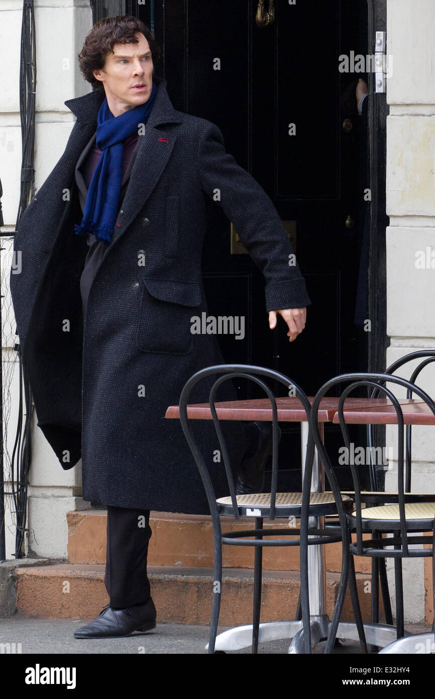 'Sherlock' filming on location in Baker Street Sherlock is a British ...
