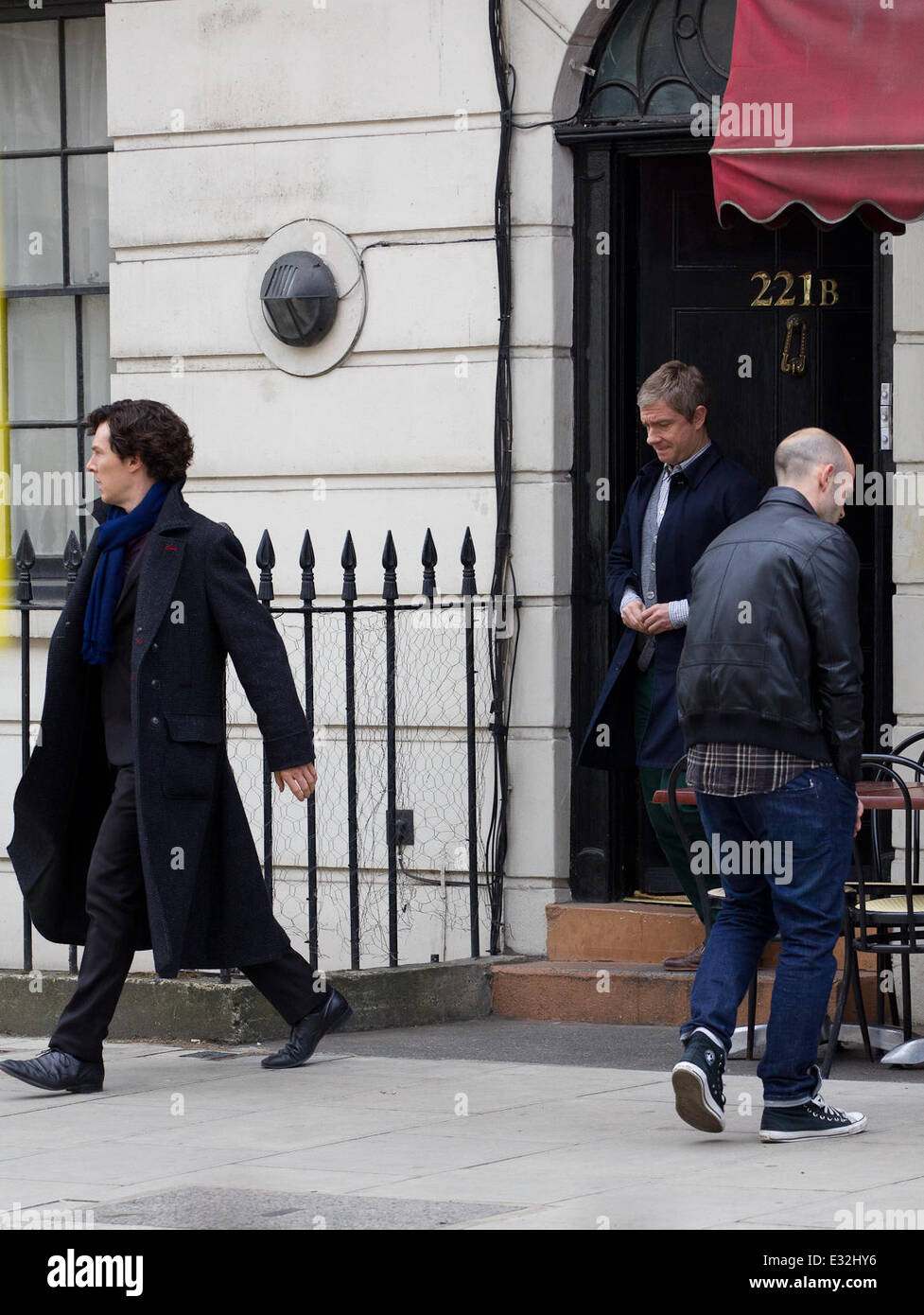 'Sherlock' filming on location in Baker Street Sherlock is a British ...