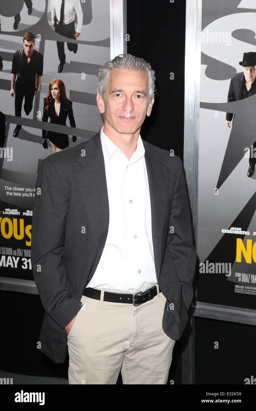 New York Premiere of 'Now You See me' - Arrivals Featuring: Ed Solomon ...