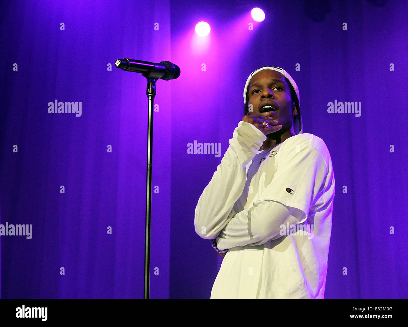 Asap Rocky Singing High Resolution Stock Photography and Images - Alamy