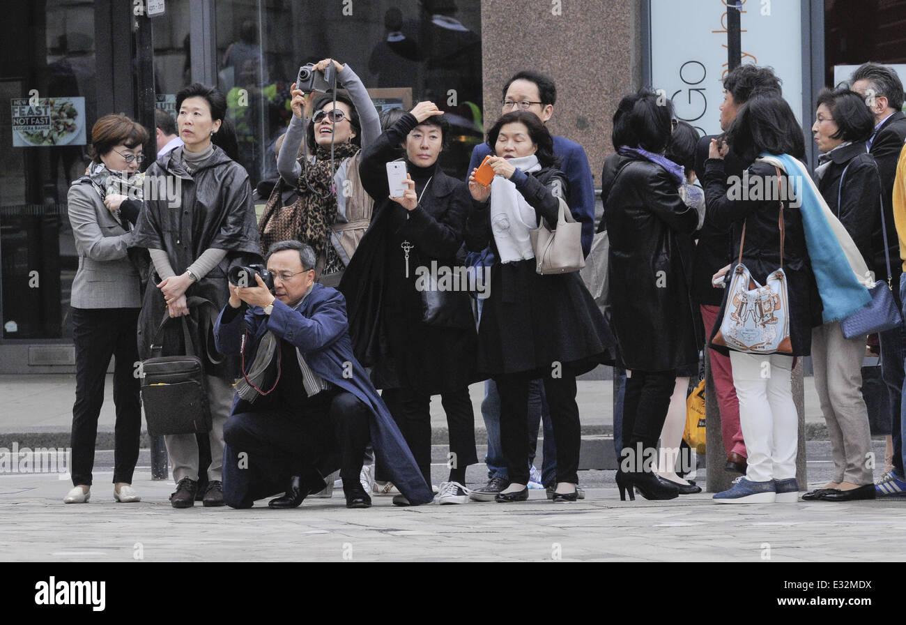 Guests arrives at St Paul's Cathedral for the WRVS 75th Anniversary ...