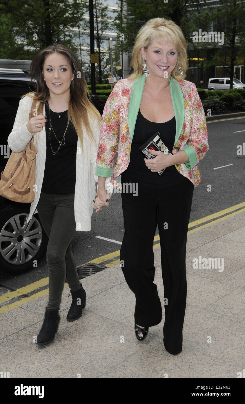Lorraine High Street Fashion Awards held at Canary Wharf - Outside ...