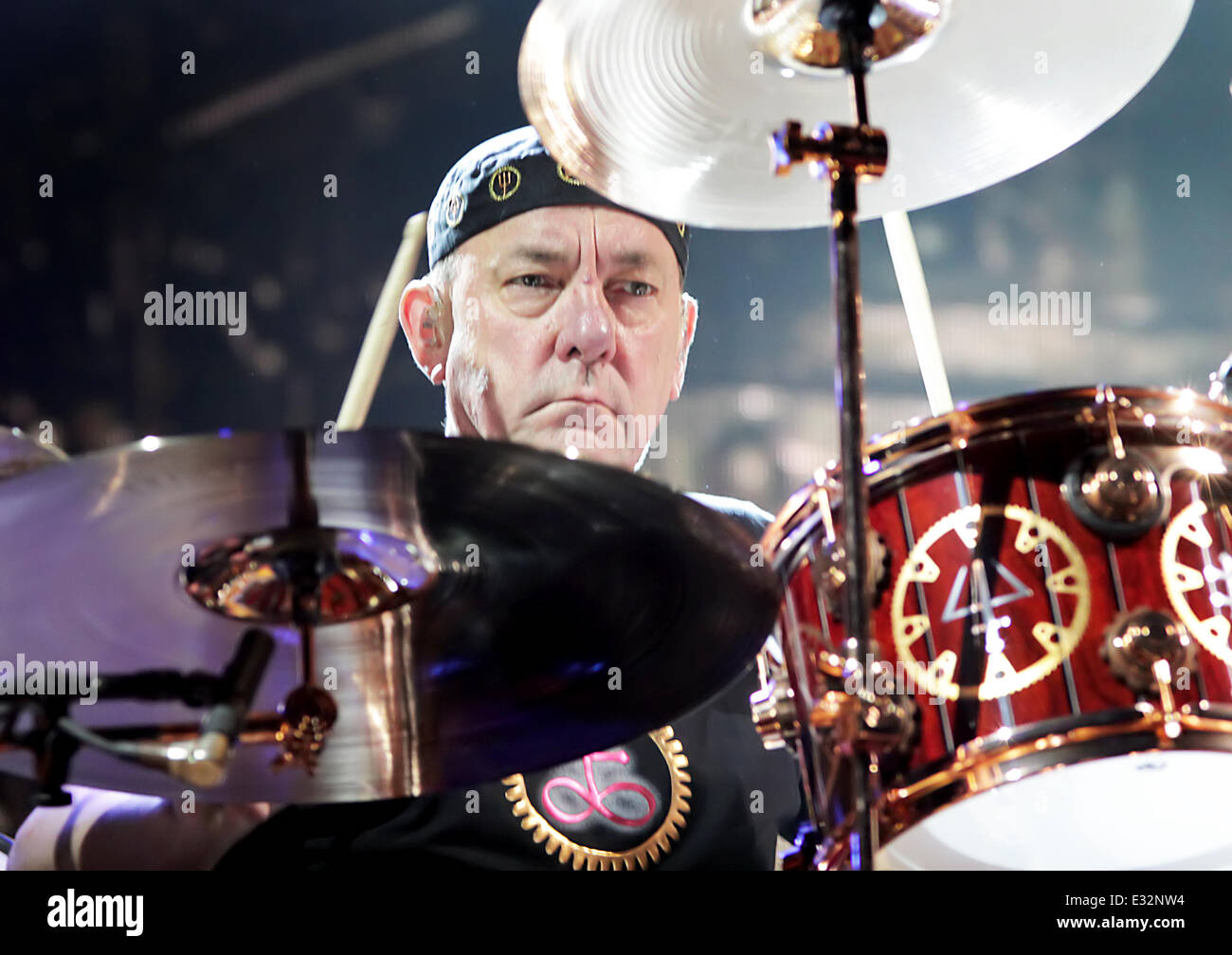 Rush Performing on the first night of Their 'Clockwork Angels' UK Tour ...