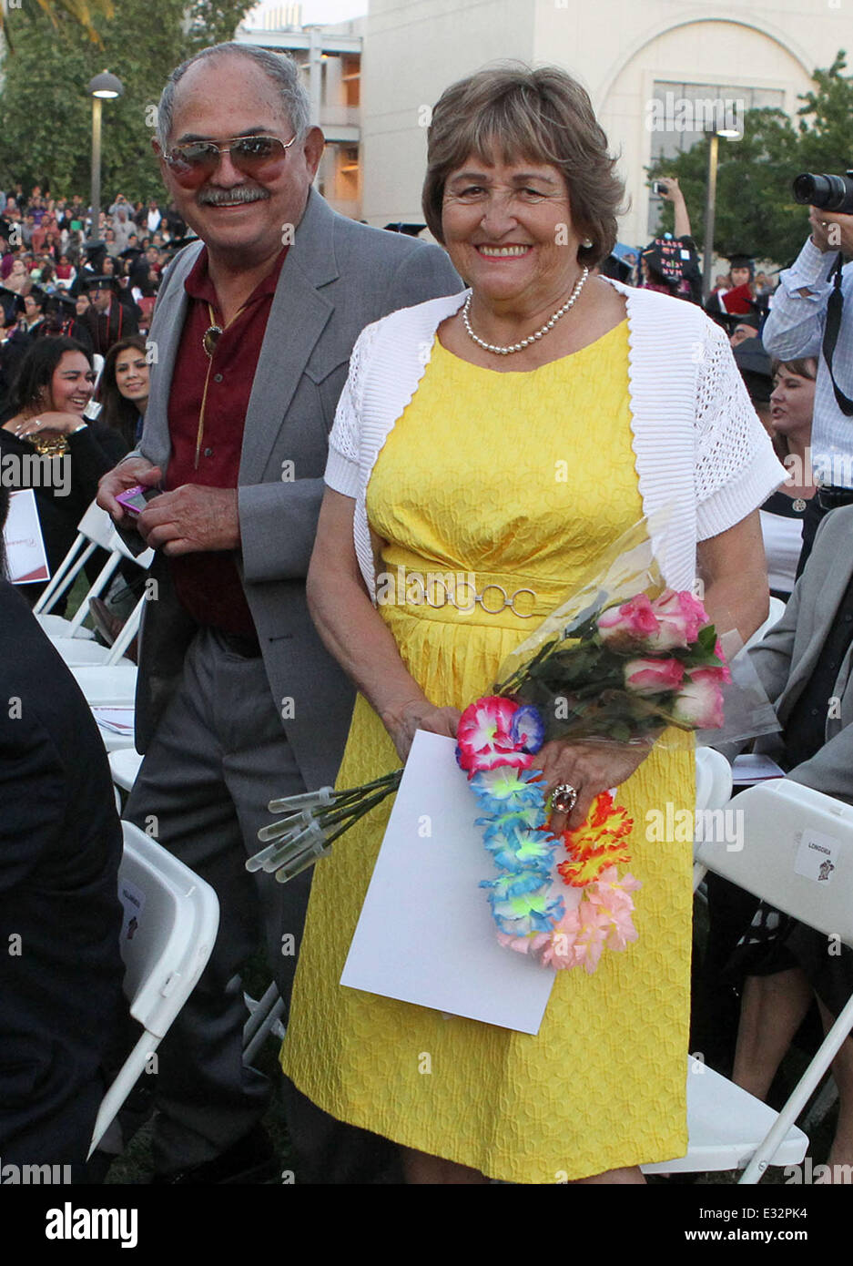 Enrique longoria and ella eva mireles hi-res stock photography and ...