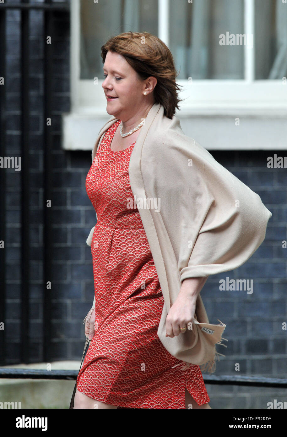 Culture Secretary Maria Miller arrives 10 Downing Street Featuring ...