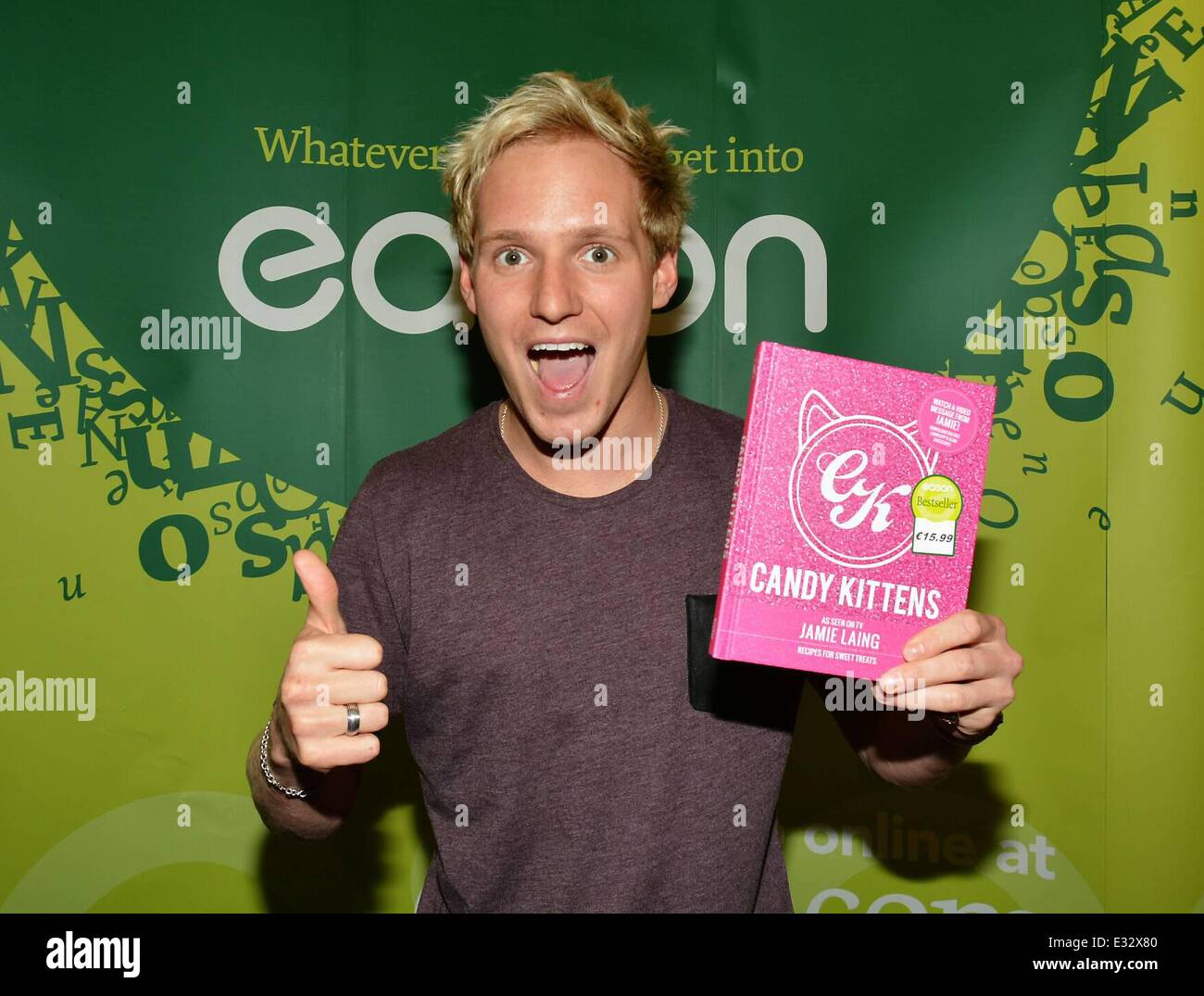 Made In Chelsea's Jamie Laing signs copies of his book 'Candy Kittens ...