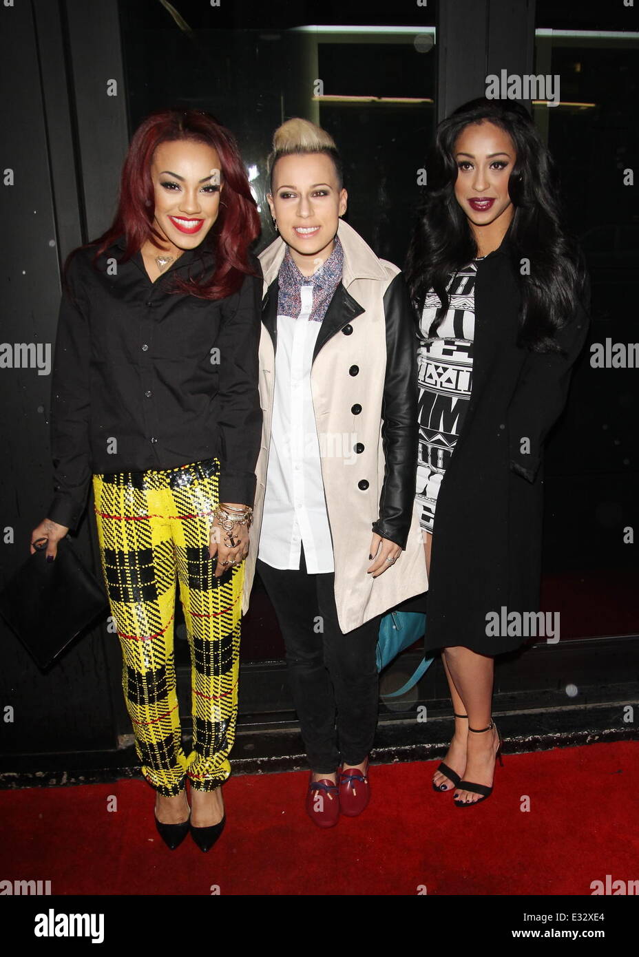 Stooshe attend the Official Euro Charts launch at Juju in Kings Road ...