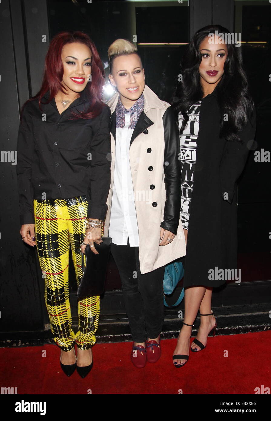 Stooshe attend the Official Euro Charts launch at Juju in Kings Road ...