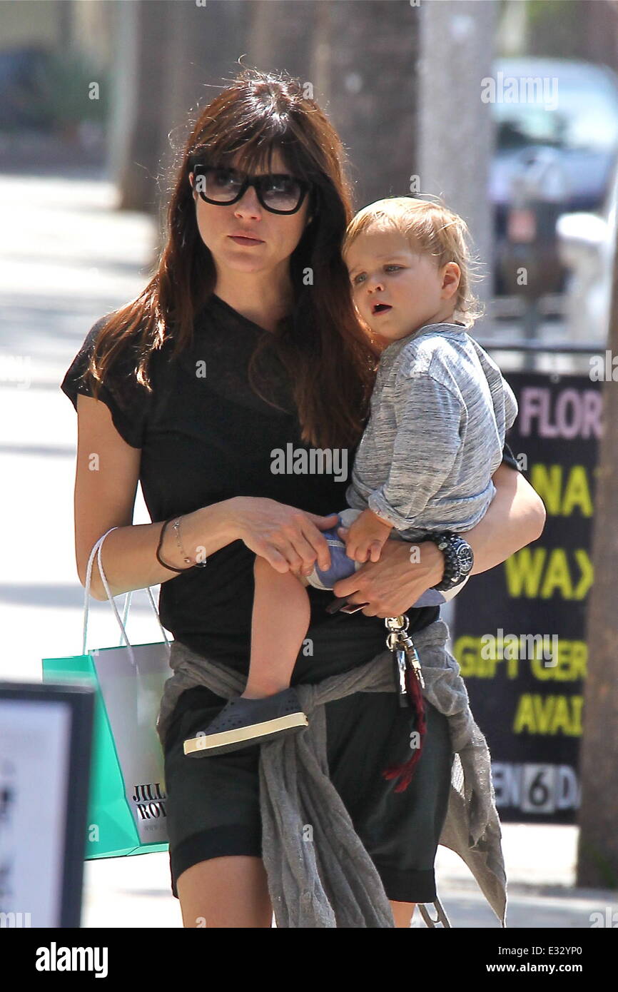 Selma Blair seen shopping with her son Arthur Saint Bleick Featuring ...