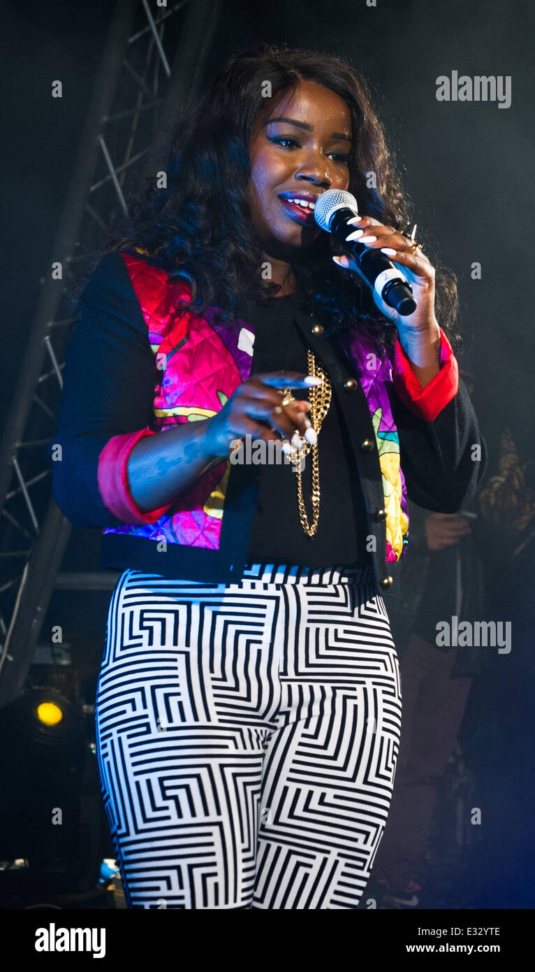 Gay Pride Birmingham 2013 - Performances - Day 1 Featuring: Misha Amber ...