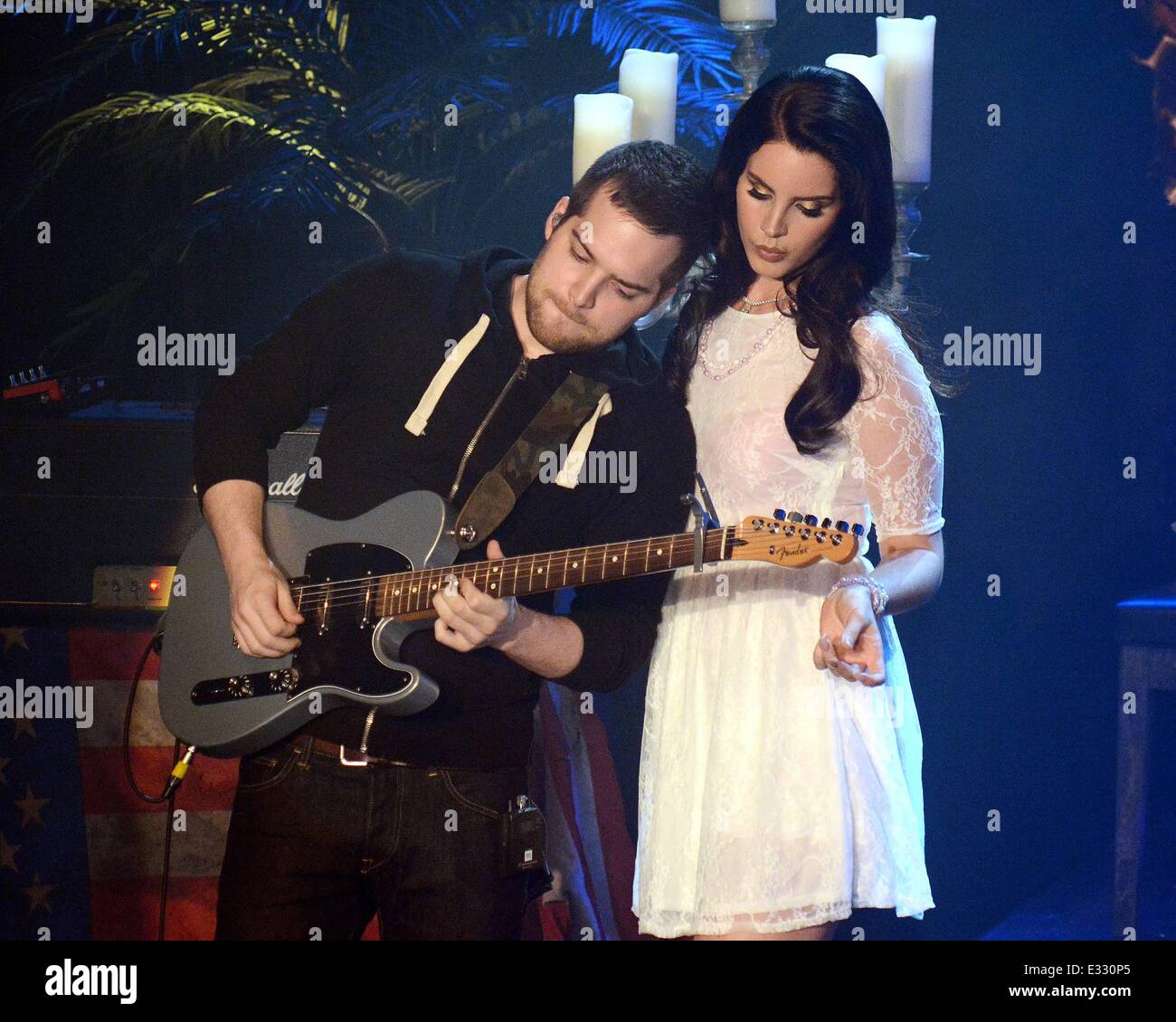 Lana Del Rey performs live at Vicar Street Featuring: Lana Del Rey ...