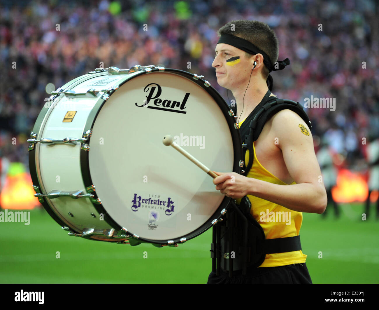The 2013 UEFA Champions League Final at Wembley Stadium between FC ...