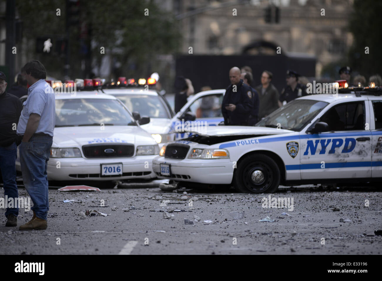 Scenes are filmed for 'The Amazing Spider-Man 2' on location in New ...
