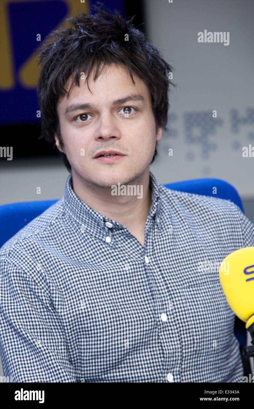 Singer Jamie Cullum during an interview at 'La Ventana' radio show in ...