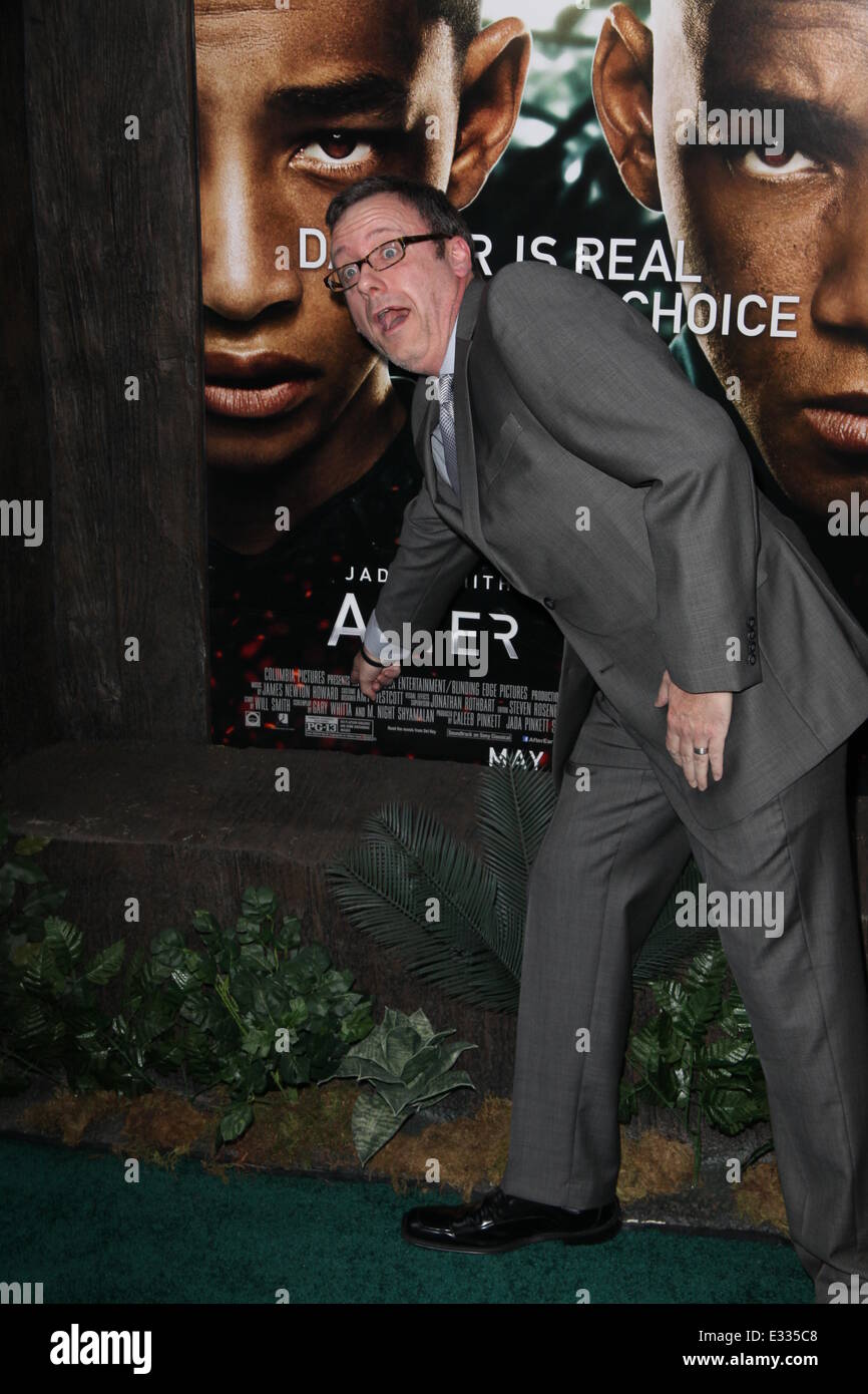New York premiere of 'After Earth' held at the Ziegfeld Theatre ...
