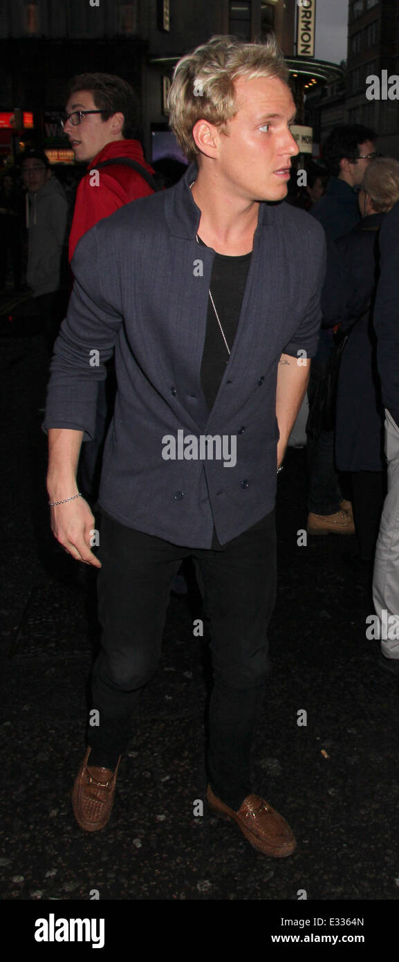 2013 Lipsy VIP Fashion Awards held at DSTRKT Featuring: Jamie Laing ...