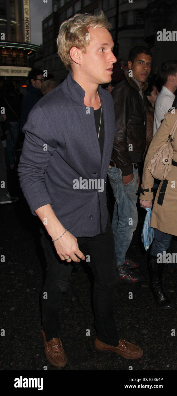 2013 Lipsy VIP Fashion Awards held at DSTRKT Featuring: Jamie Laing ...