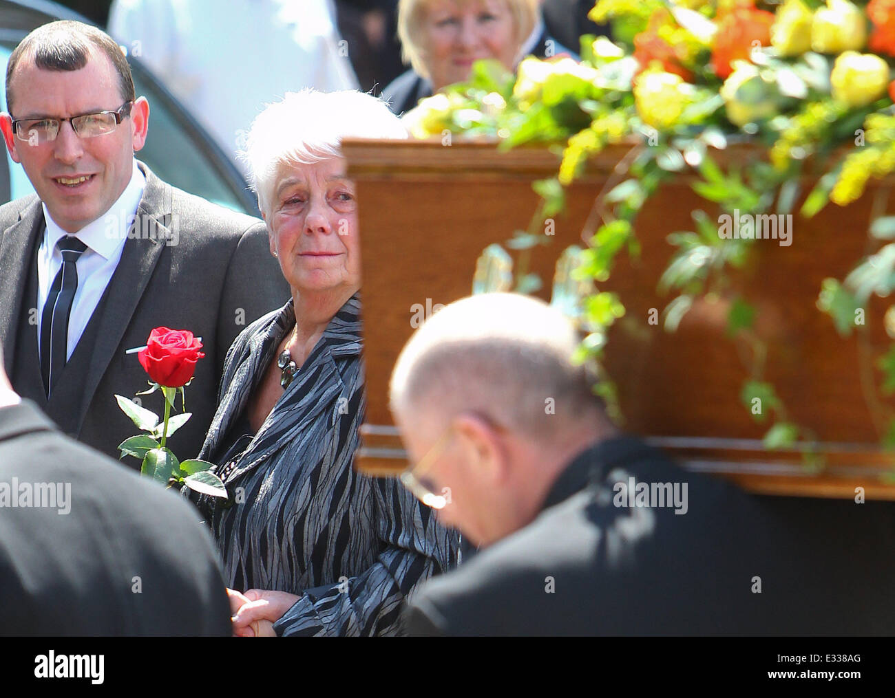 The funeral of 'Hi-De-Hi and You Rang M'Lord?' actor, Paul Shane, takes ...