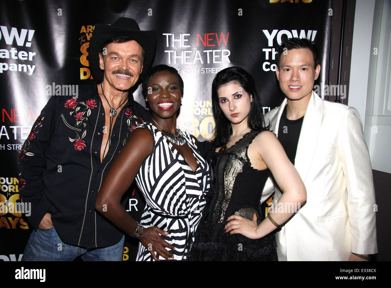 'Around The World In 80 Days' opening night party at The New Theatre at ...