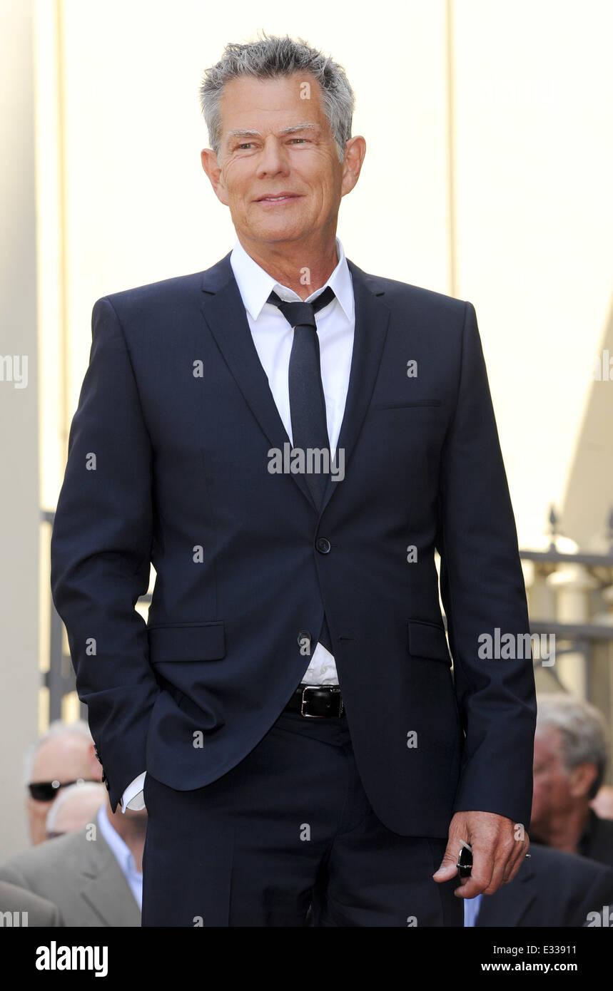 David Foster is honoured with a star on the Hollywood Walk of Fame on ...