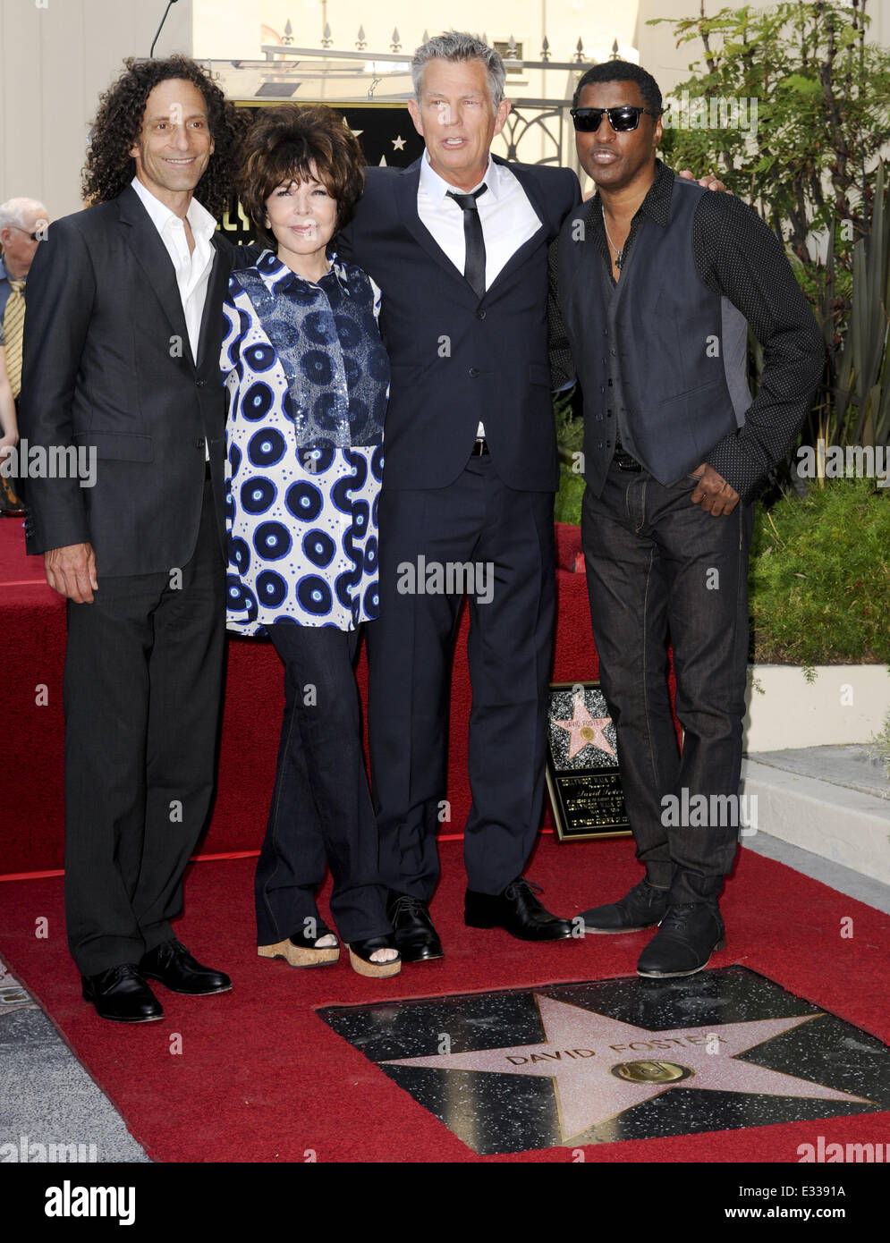 David Foster is honoured with a star on the Hollywood Walk of Fame on ...
