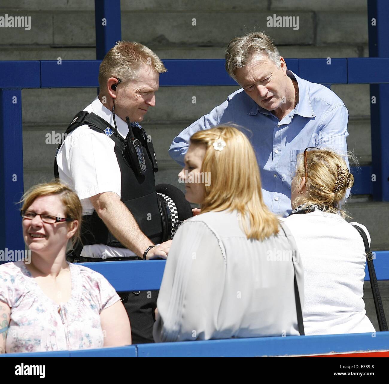 Friends and family gather at AFC Football Ground together with Steve ...