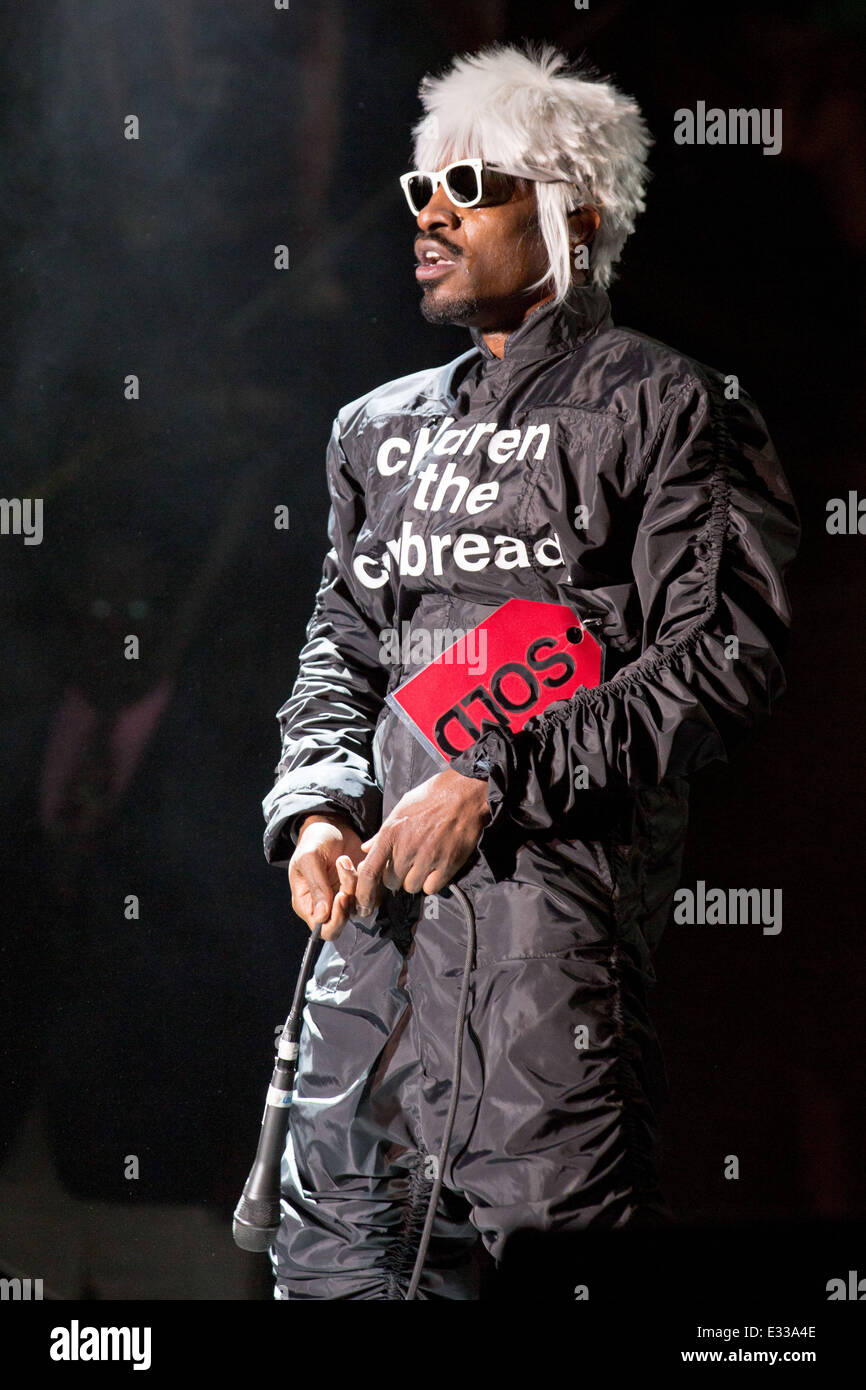 Dover, Delaware, USA. 21st June, 2014. ANDRE 3000 (aka ANDRE BENJAMIN ...
