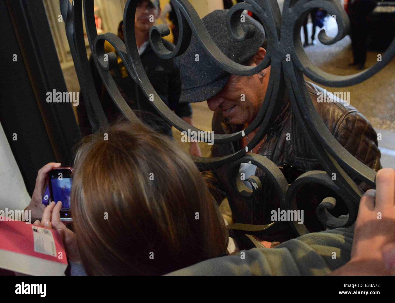 Bruce Springsteen arrives at Milan Central train station ahead of his ...