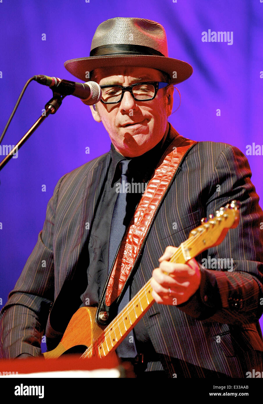 Elvis Costello performing at the Symphony Hall Featuring: Elvis ...
