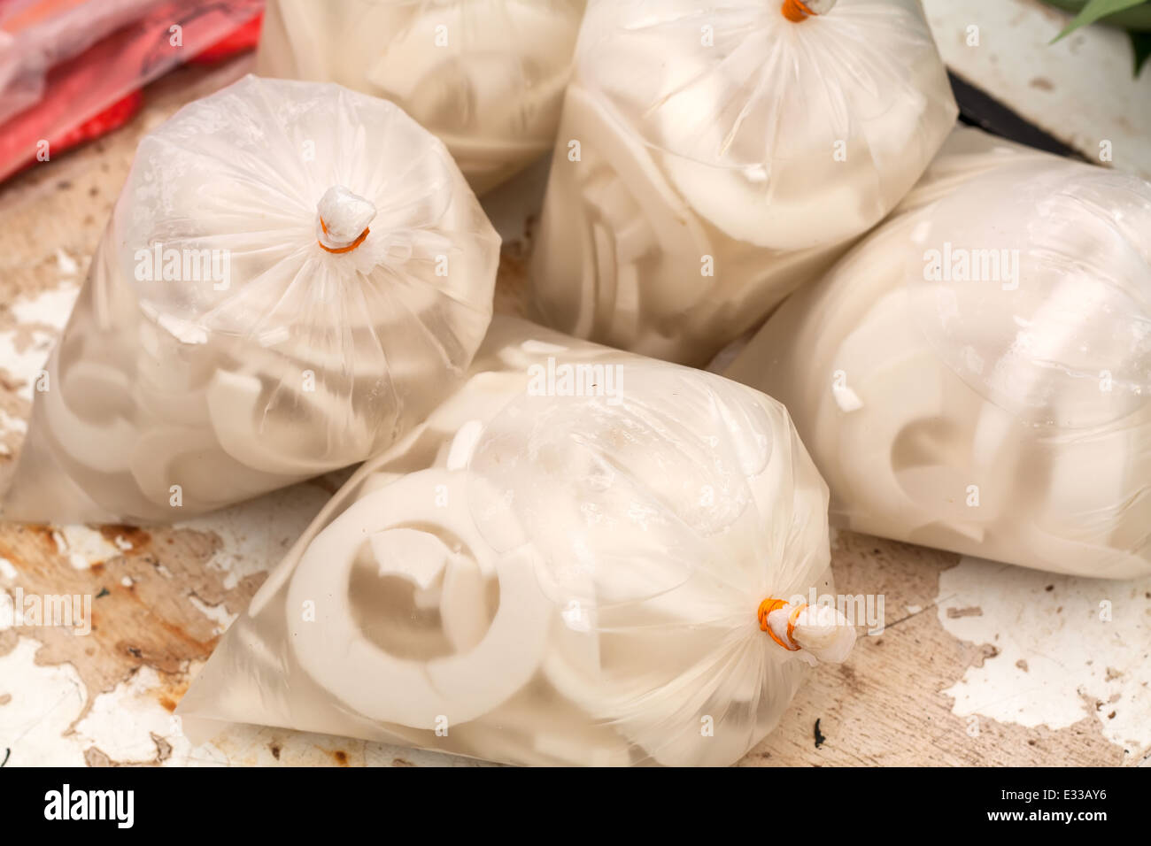 Bamboo shoot pickle Stock Photo - Alamy