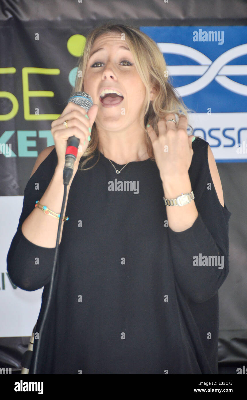 Soho Flea Market Launch 2013 in Dean Street Featuring: Fawn James Where ...