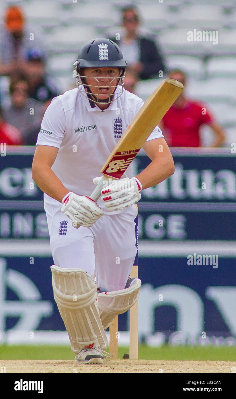 Leeds, UK. 21st June, 2014. Gary Ballance of England batting during the ...