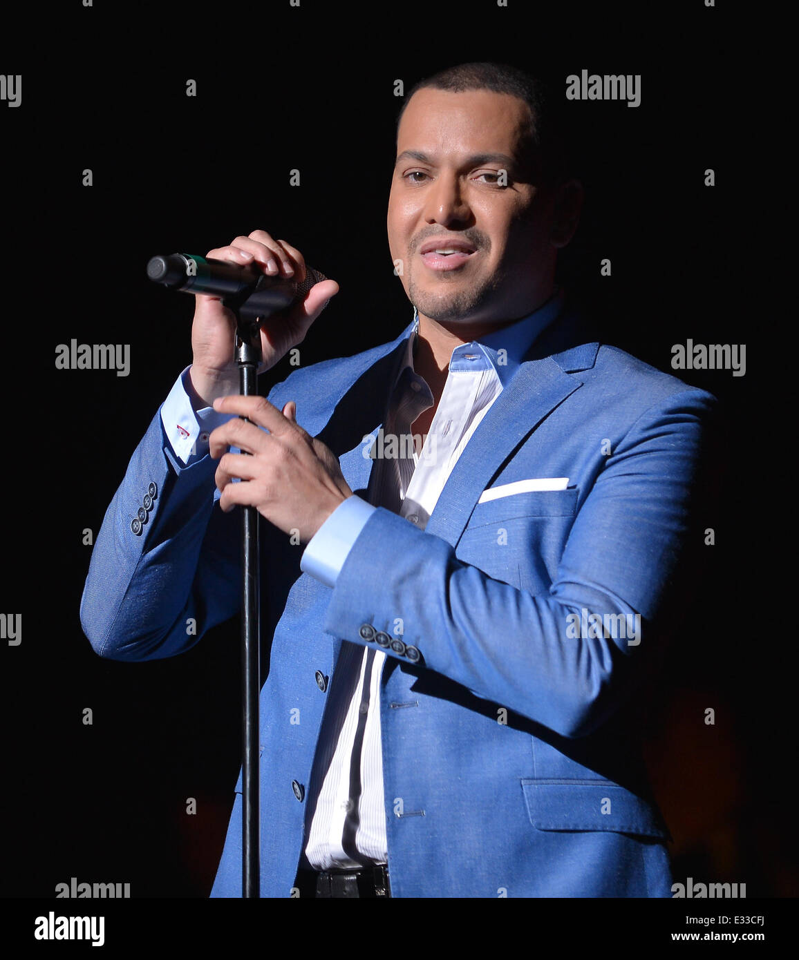 Victor Manuelle performs live at The Fillmore Miami Beach at Jackie ...