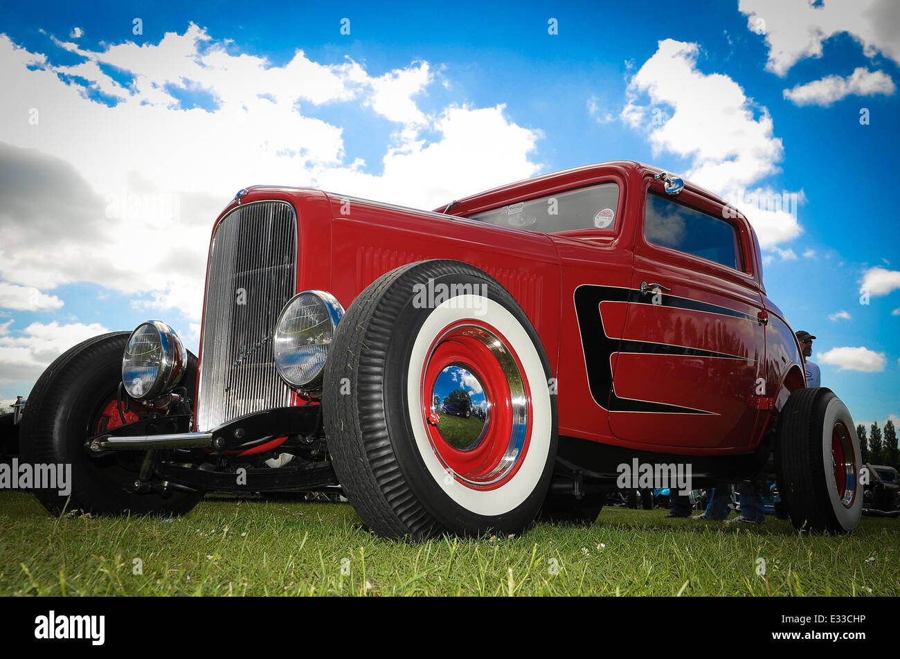 Billing Hot Rod Fun Run held at the Billing Aqua Drome. During a packed ...