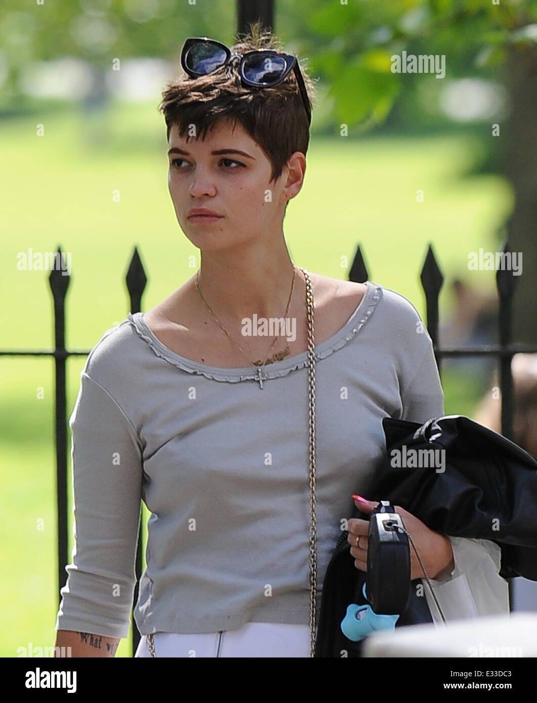Pixie Geldof seen out and about in Primrose Hill. She was spotted with ...
