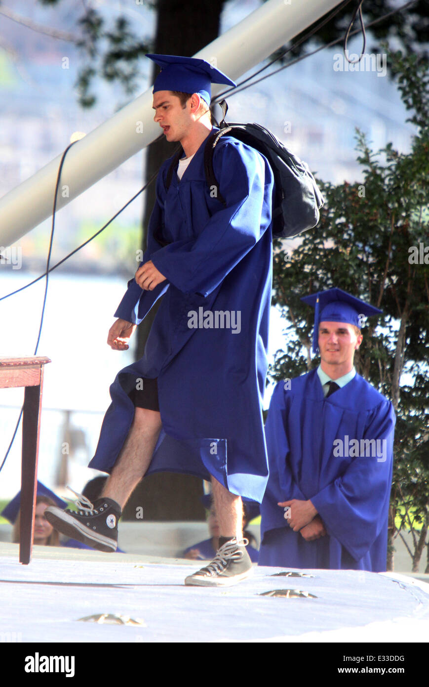 Andrew Garfield Spider Man 2 Graduation