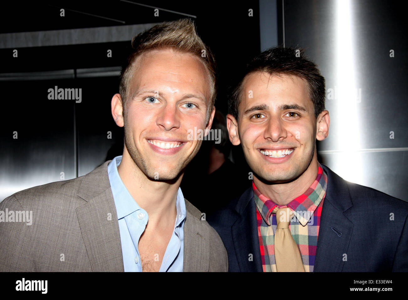Empire State Building hosts 2013 Tony Award Nominees Featuring: Justin ...