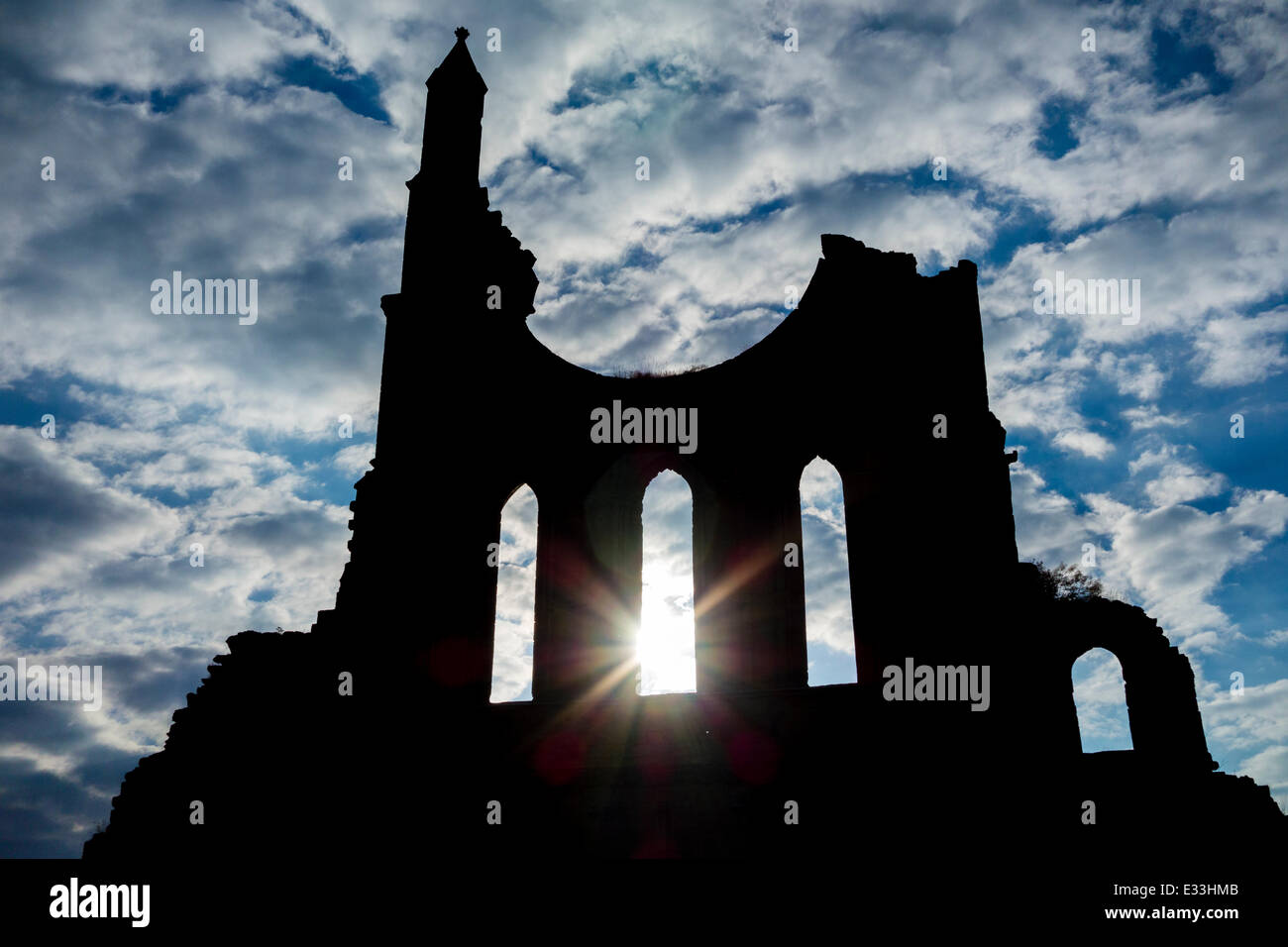 Byland Abbey, North Yorkshire, UK Stock Photo - Alamy