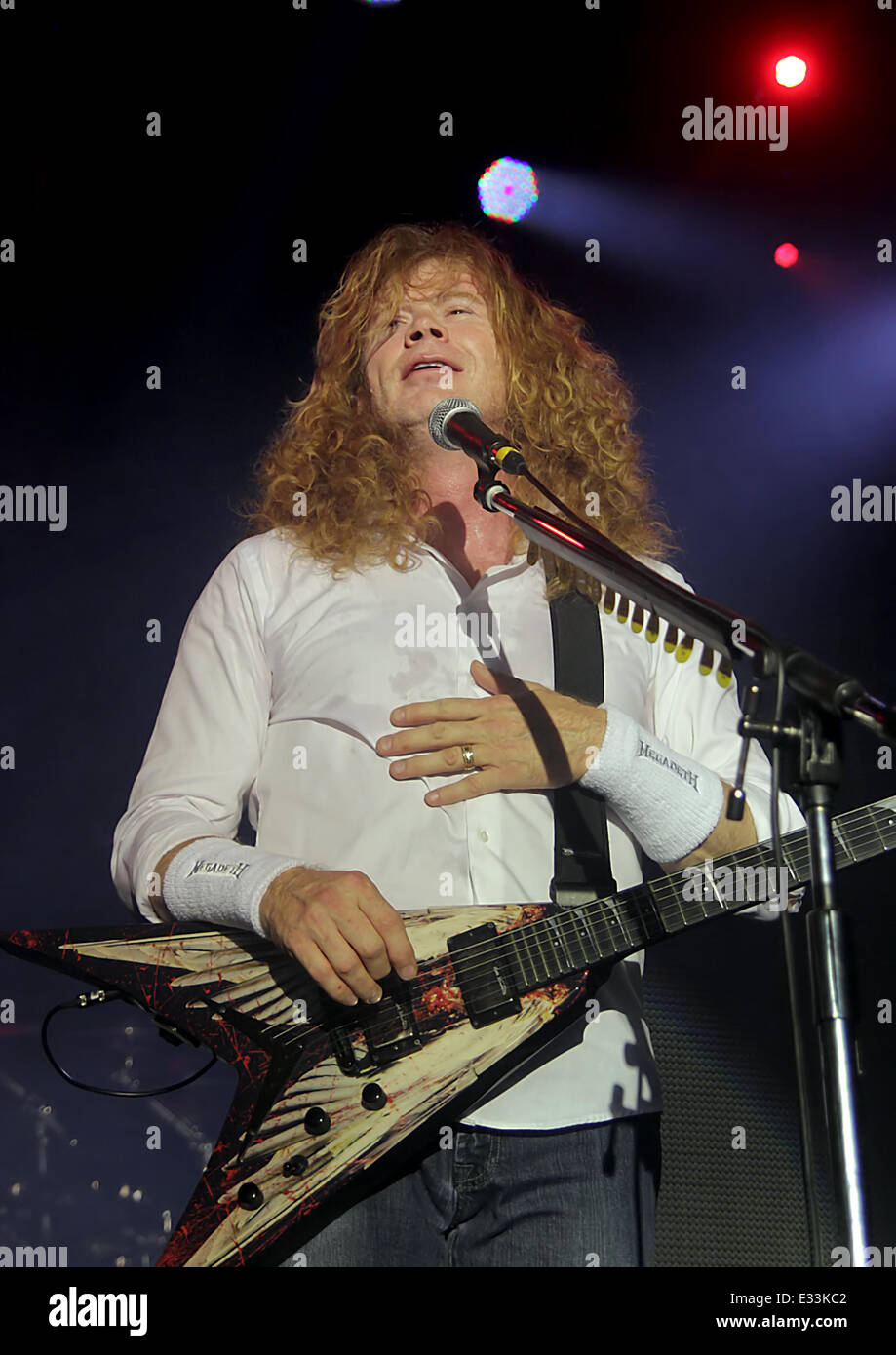 Megadeth performing in concert at the Manchester Academy Featuring ...