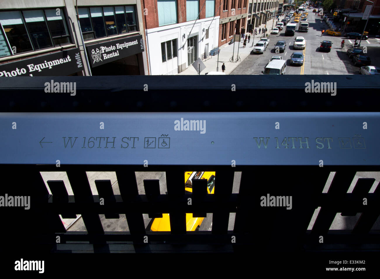 Chelsea Highline Walk Stock Photo - Alamy