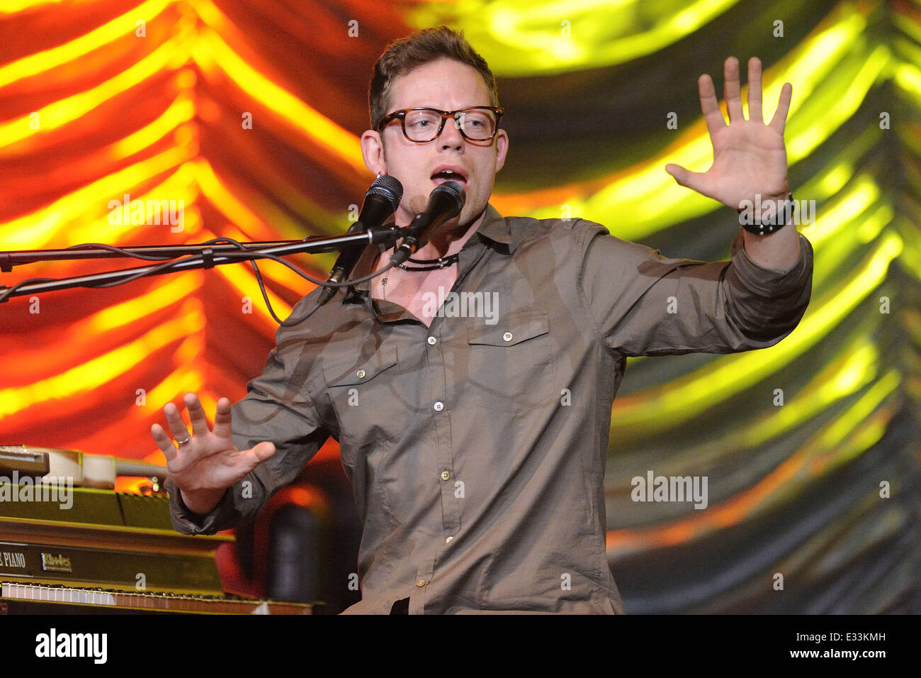 Bernhoft performs at Virgin Mobile Mod Club Theatre. Featuring: Jarle ...