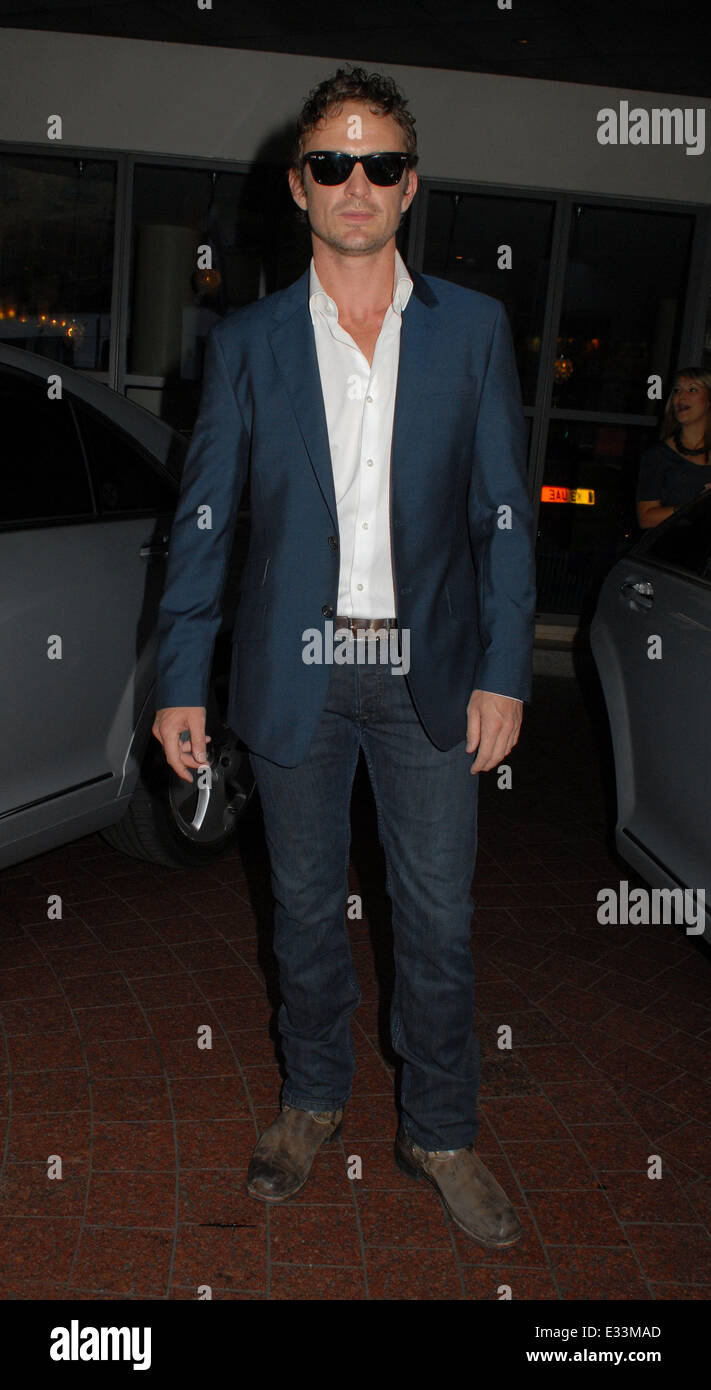 David Lyons out and about in Soho Featuring: David Lyons Where: London ...