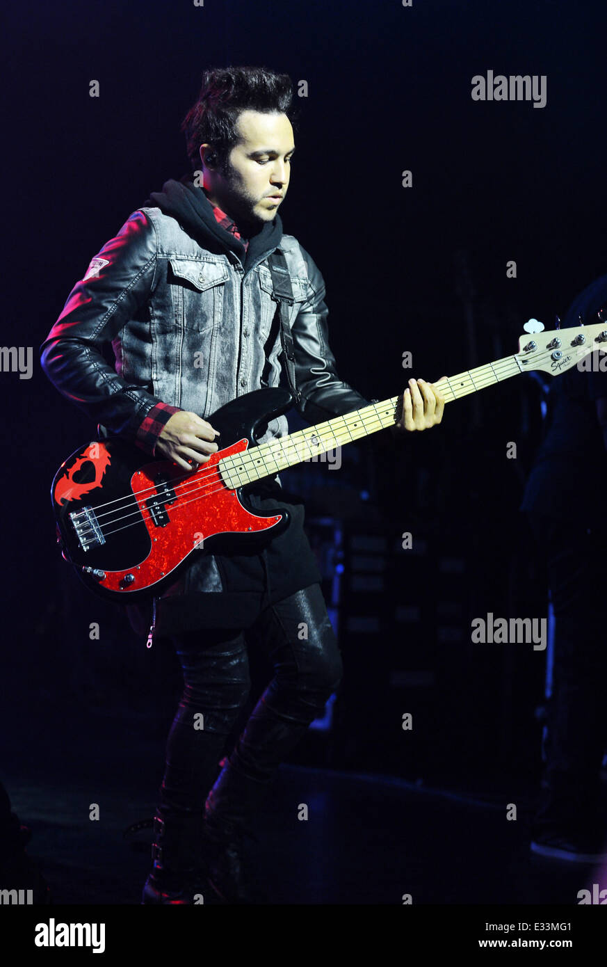 Rock band Fall Out Boy performs at the Jackie Gleason Theater Featuring ...