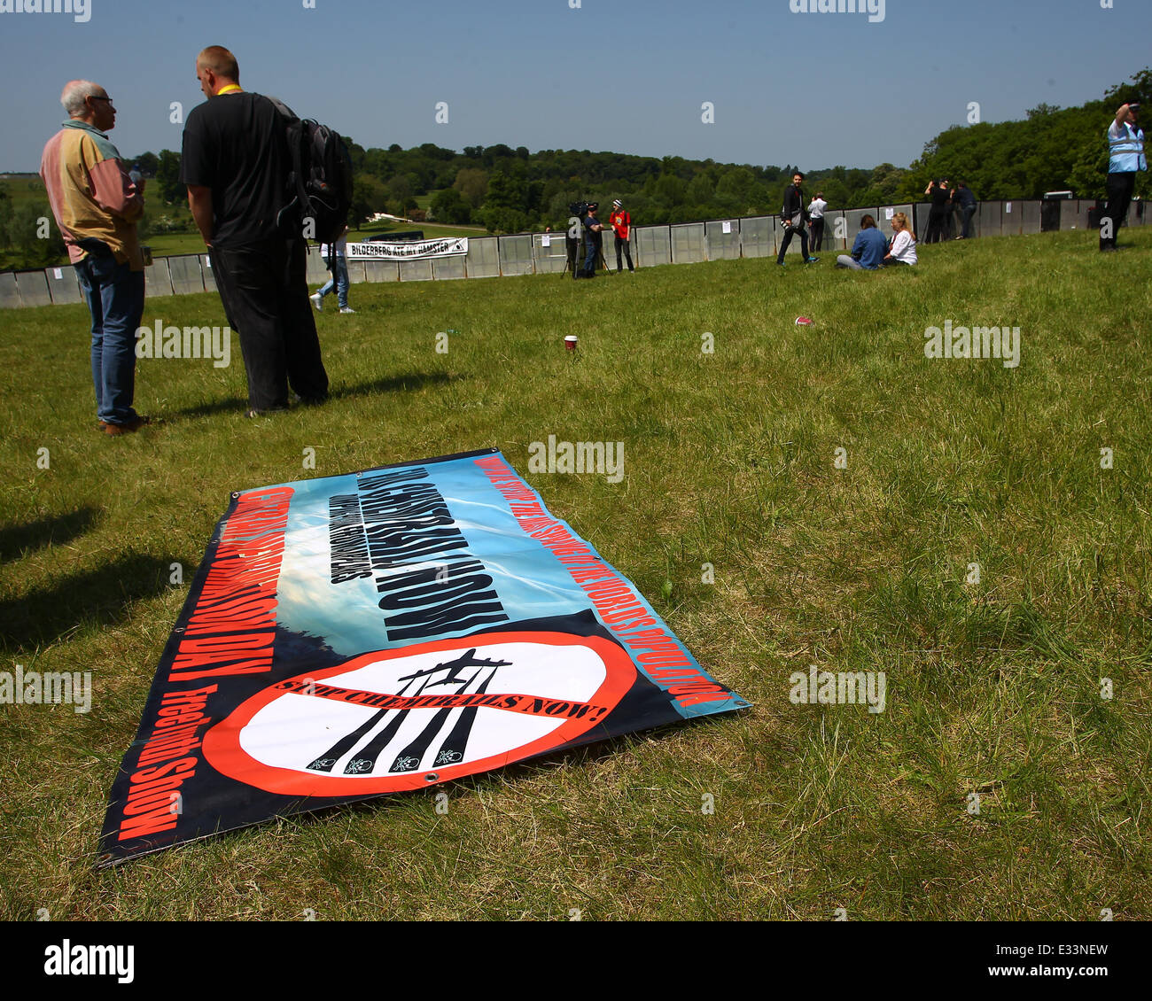 The annual Bilderberg Group meeting being held at The Grove Hotel and ...