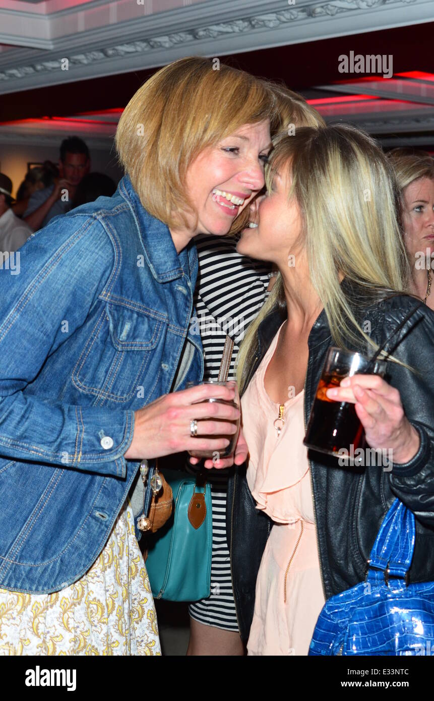 Celebrities attend the Retro Feasts launch party Featuring: Nikki ...